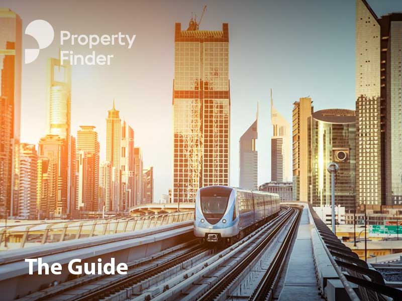 Infographic: The Dubai Metro Rent Map | Property Finder