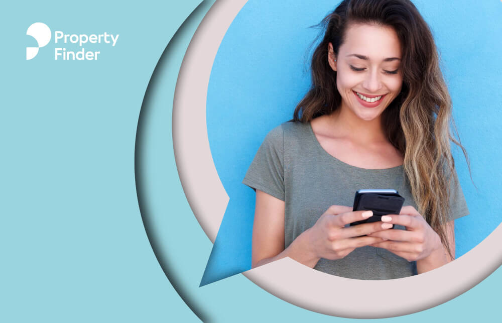You can contact an agent in real time via WhatsApp - Property Finder ...