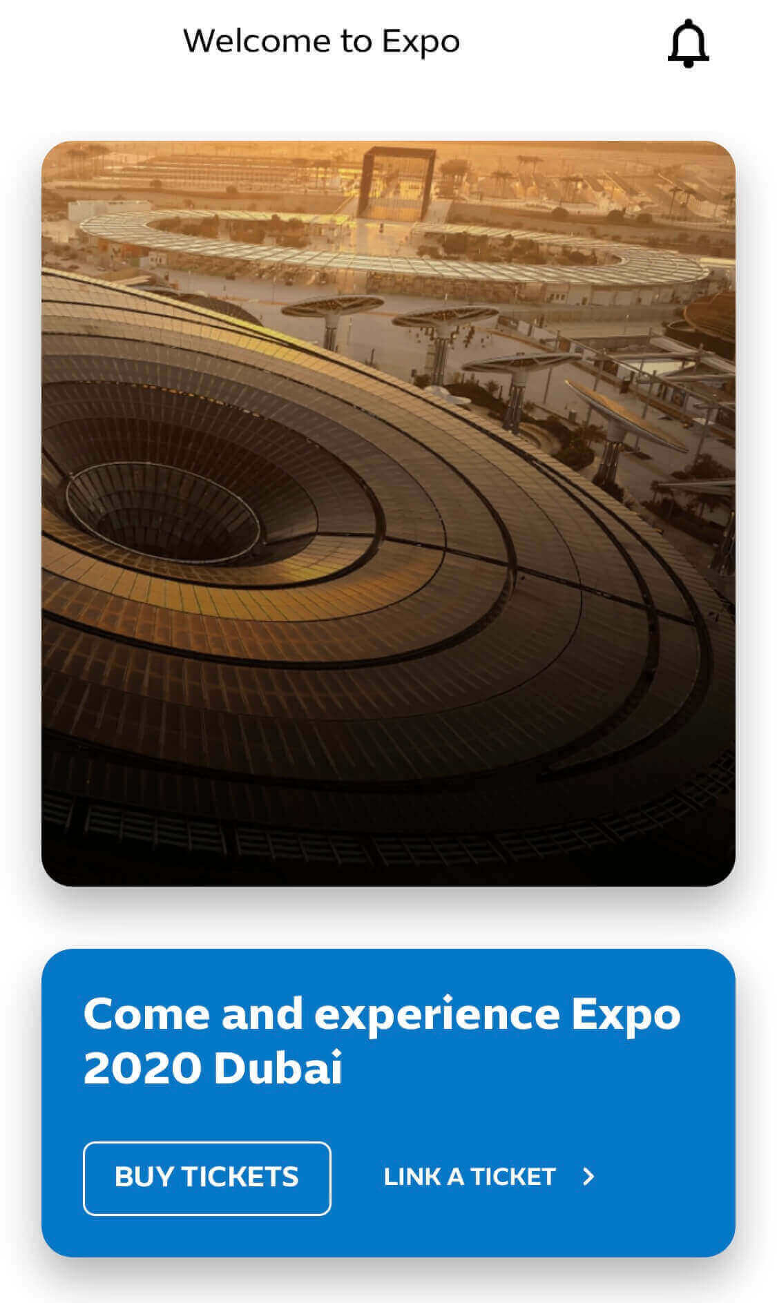 Expo 2020 App: Connect to the World’s Greatest Show - Welcome to ...