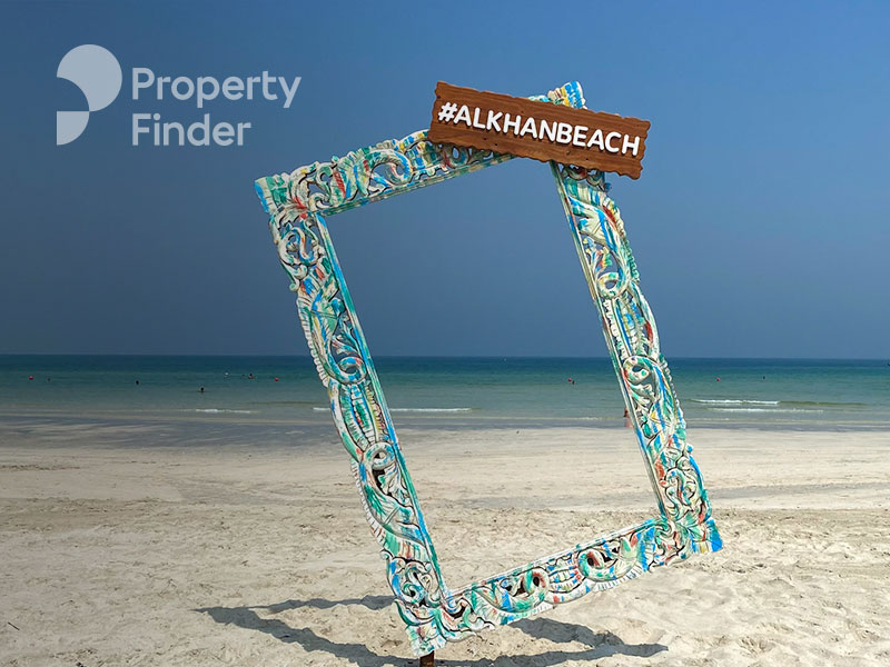 Al Khan Beach Sharjah - Location & Activities | Property Finder