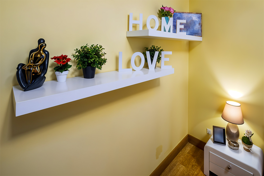 How to Decorate a High Ledge in Living Room - Property Finder