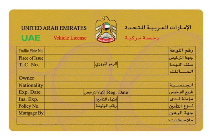 Guide to Vehicle Card Registration in Abu Dhabi | Property Finder