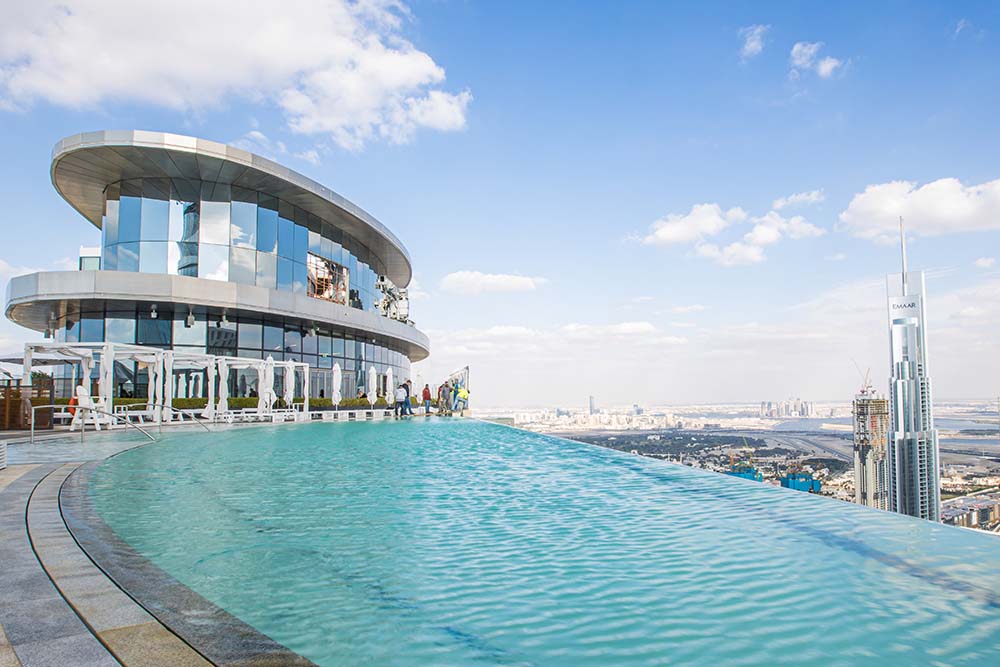 Seven Infinity Pool in Dubai You Cannot Miss!