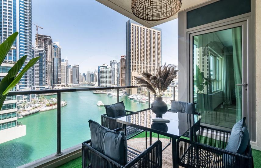 Apartment for Rent in Marina Quays East: Luxurious Style 2BR in Dubai Marina w/ Yacht View ...