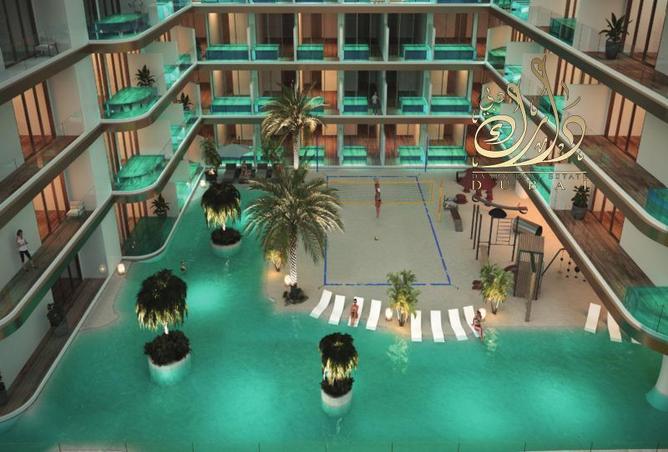 Sale in Peace Lagoons: Studio+Pool|Smart Home Alexa|80 month payment plan | Property Finder