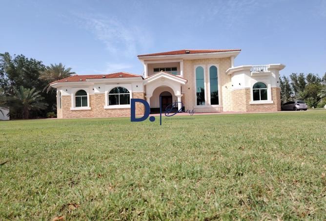 Rent in Al Rahba: Lavish Form House 5BR + Swimming pool | Property Finder