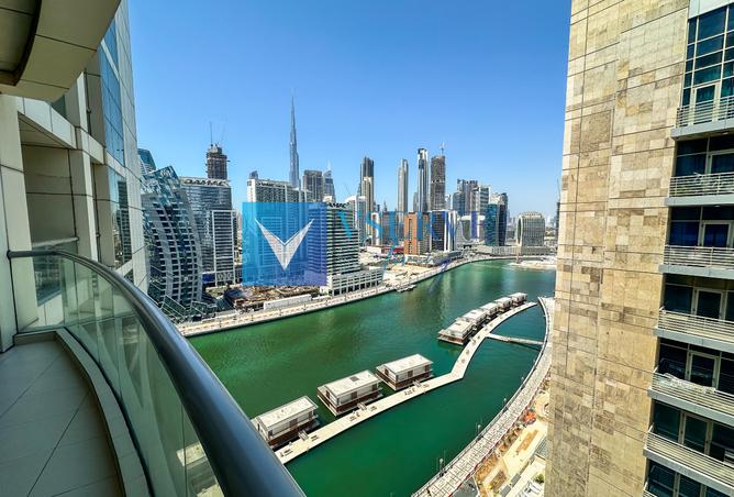 Rent in Scala Tower: 1 BR Stunning Canal and Burj Khalifa View ...
