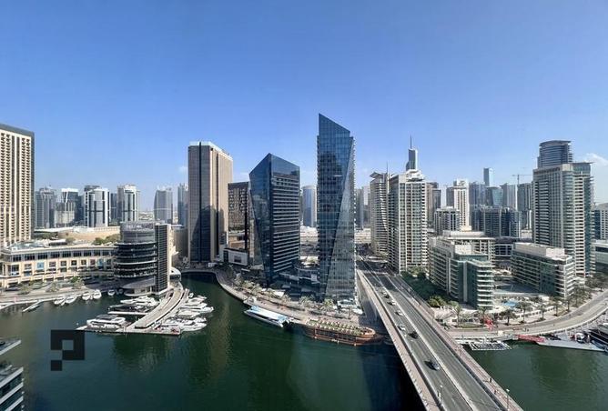 Rent in Marina Quays West: FULL MARINA VIEW | CORNER UNIT | FURNISHED | Property Finder