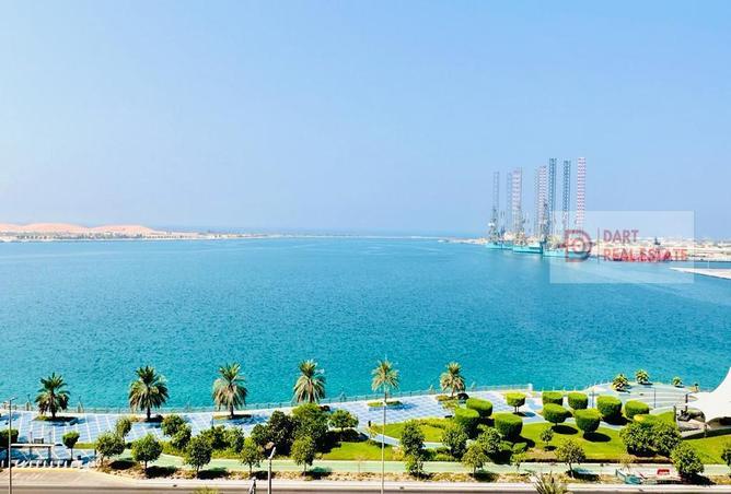 Rent in Al Reef Tower: Mesmerizing Sea View Huge Apartment Balcony ...