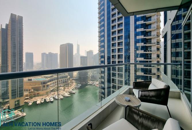 Rent in InterContinental Dubai Marina: Studio | Marina View | Fully Furnished | Fully Service ...